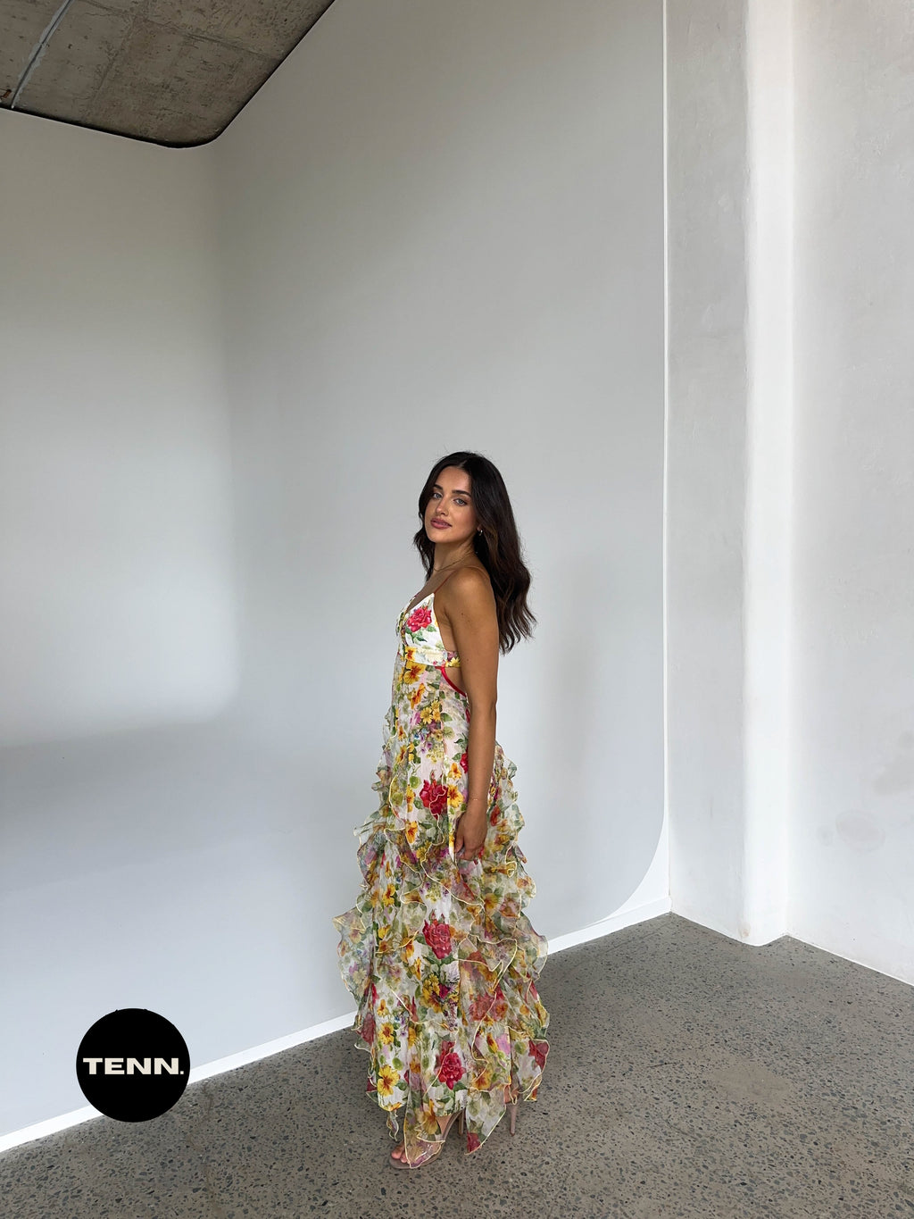 Menti Iris Flower Dress Hire – TENN.
